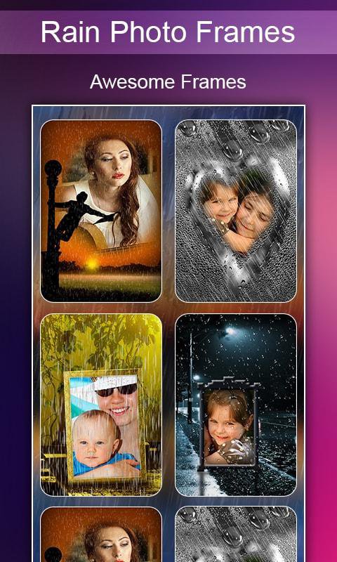 Rain Photo Frames APK for Android Download