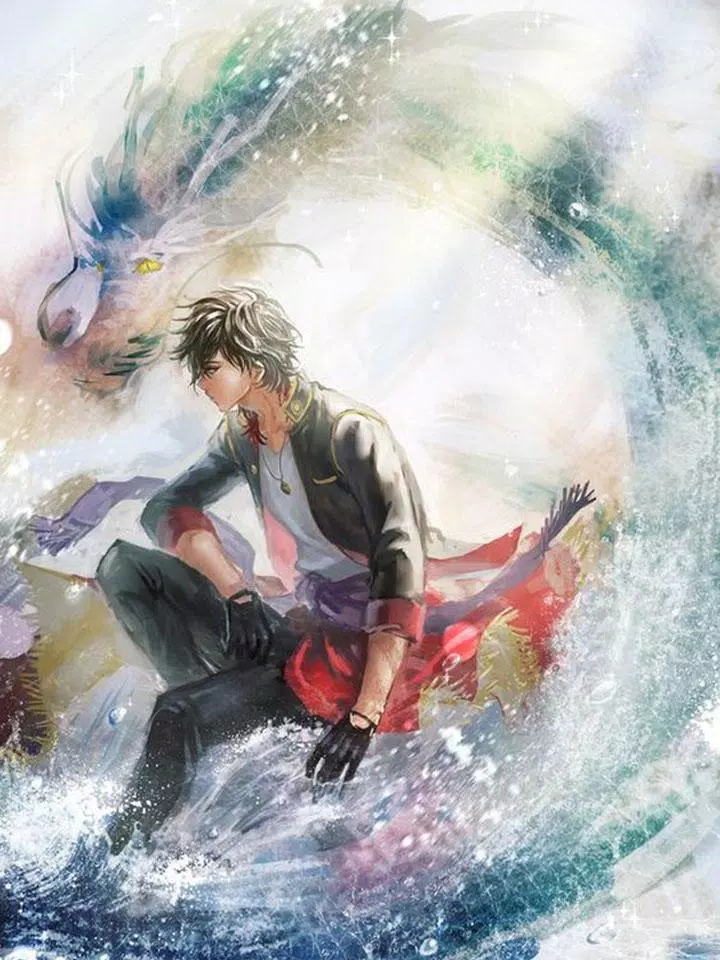 Anime Wind Element Boy