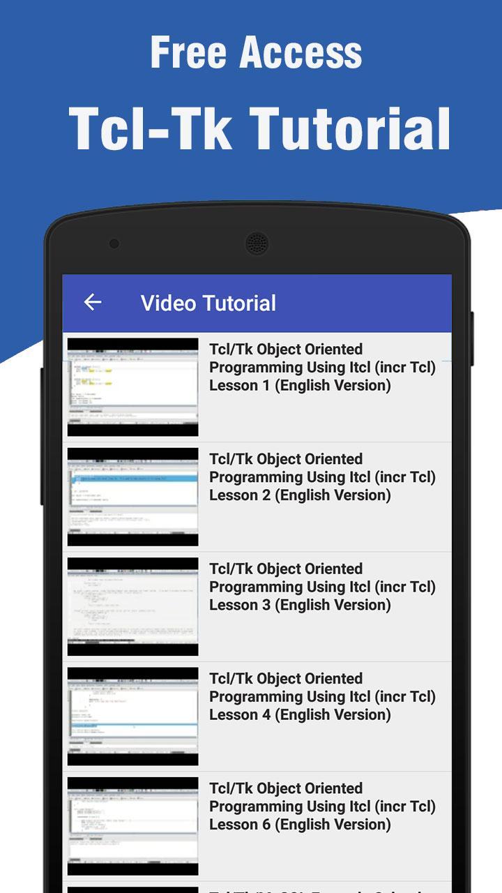 Tcl-Tk Tutorial APK for Android Download Tcl-Tk Tutorial APK for Android Download