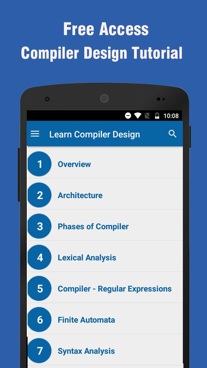 Learn Compiler Design APK for Android Download Learn Compiler Design APK for Android Download