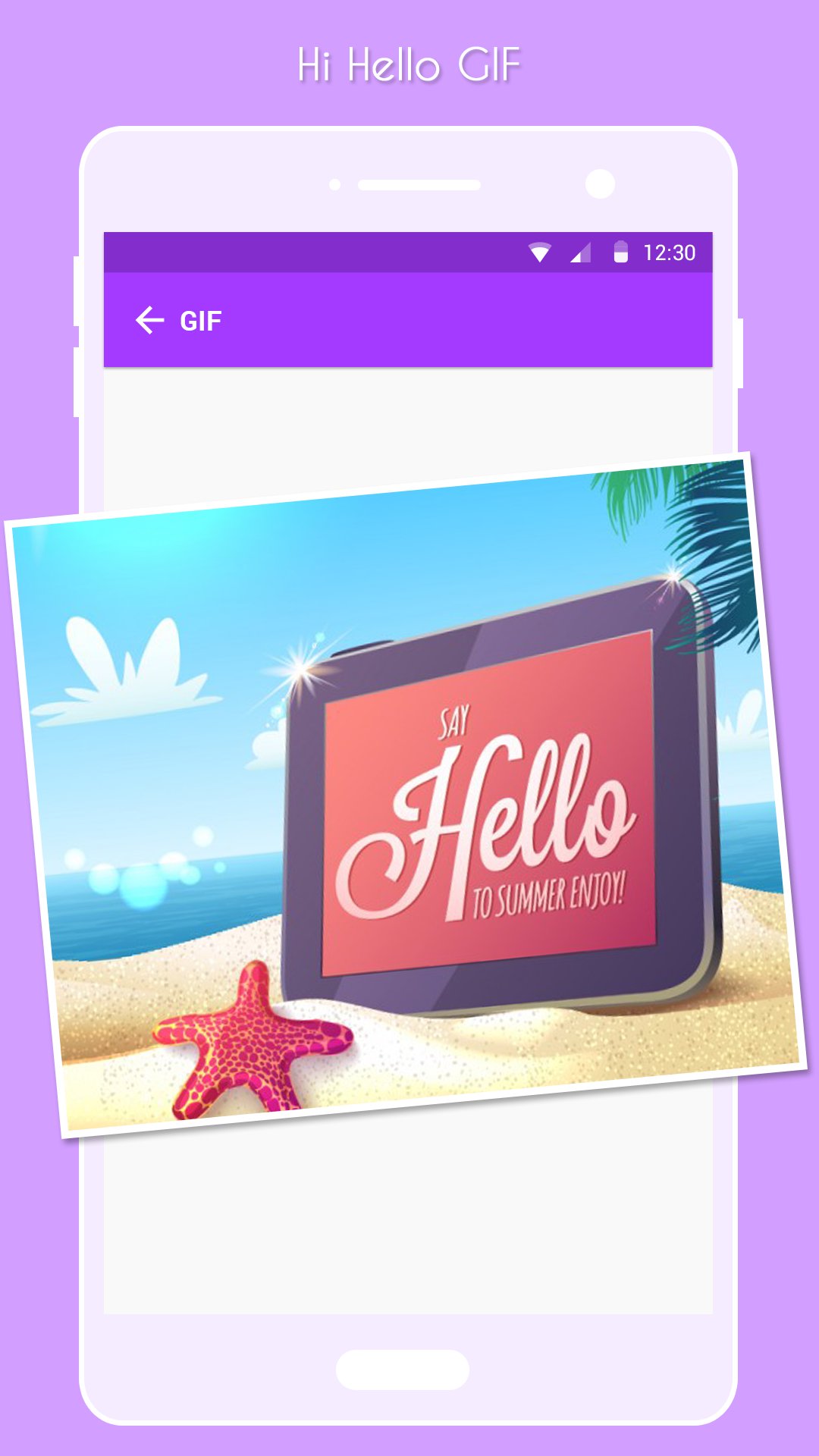 Hi Hello GIFs Collection APK für Android herunterladen