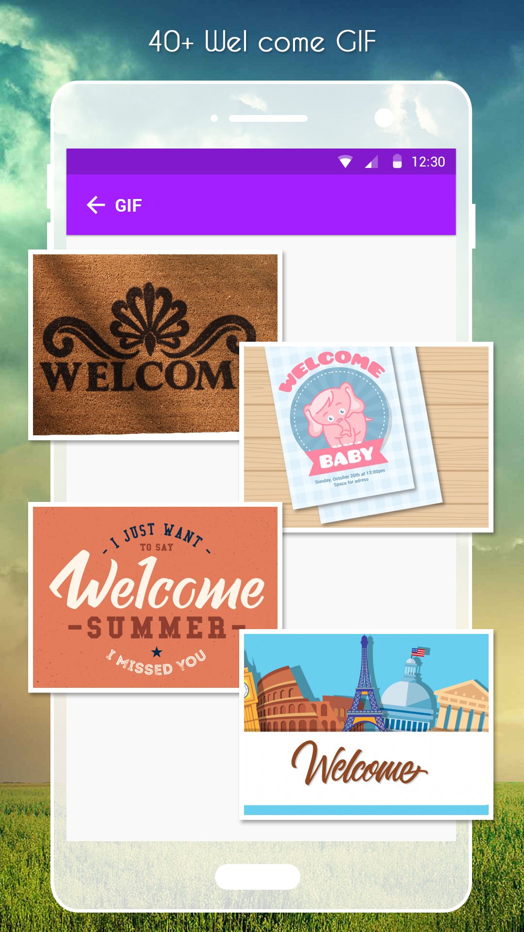 Welcome GIFs Collection APK for Android Download