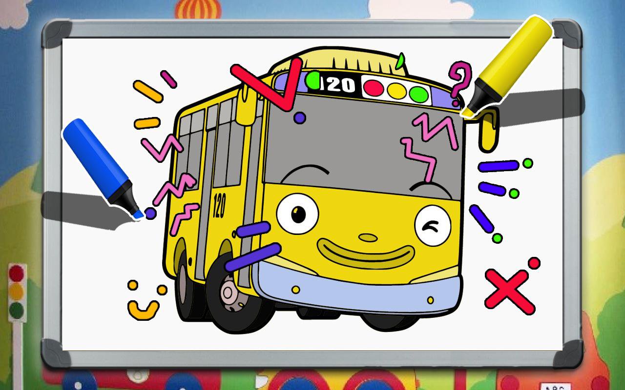 How to color little bus tayo APK for Android Download