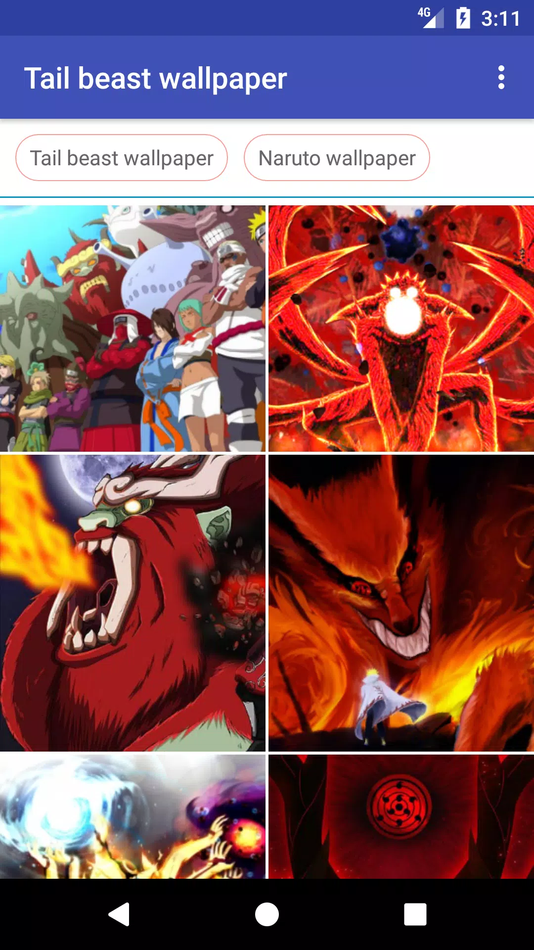 Naruto All Tailed Beasts Wallpaper