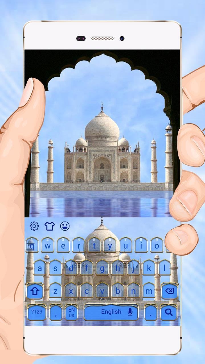 Android向けのTaj Mahal Keyboard Theme APKをダウンロードしましょう