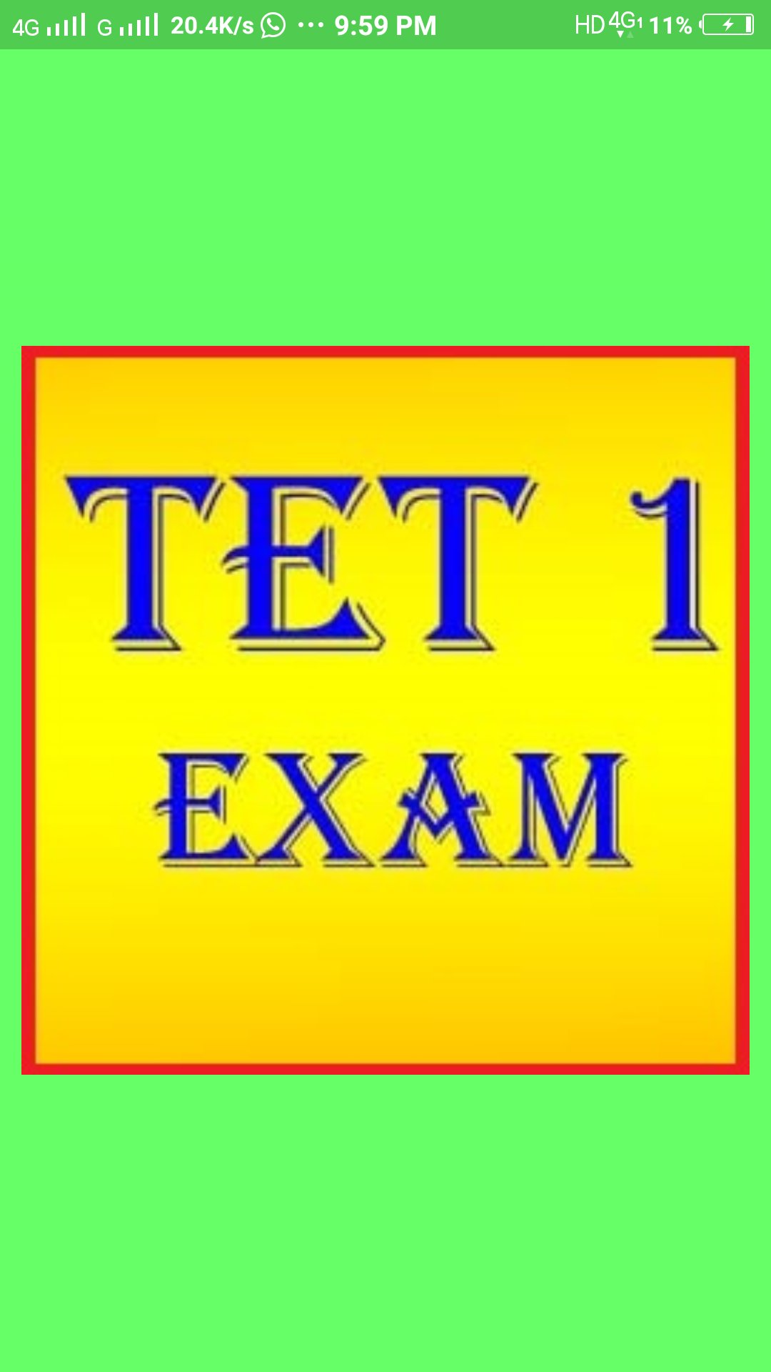 TET 1 exam APK for Android Download