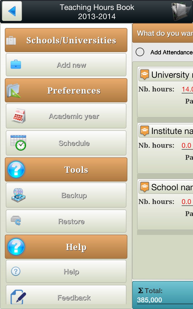 Teaching Hours Book APK Download for Android - Latest Version