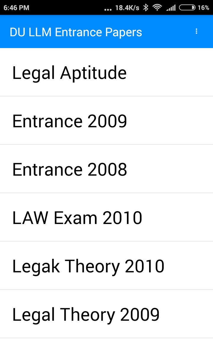 Descargar DU LLM Previous Year Questions Papers APK Última Versión 1.0 ...