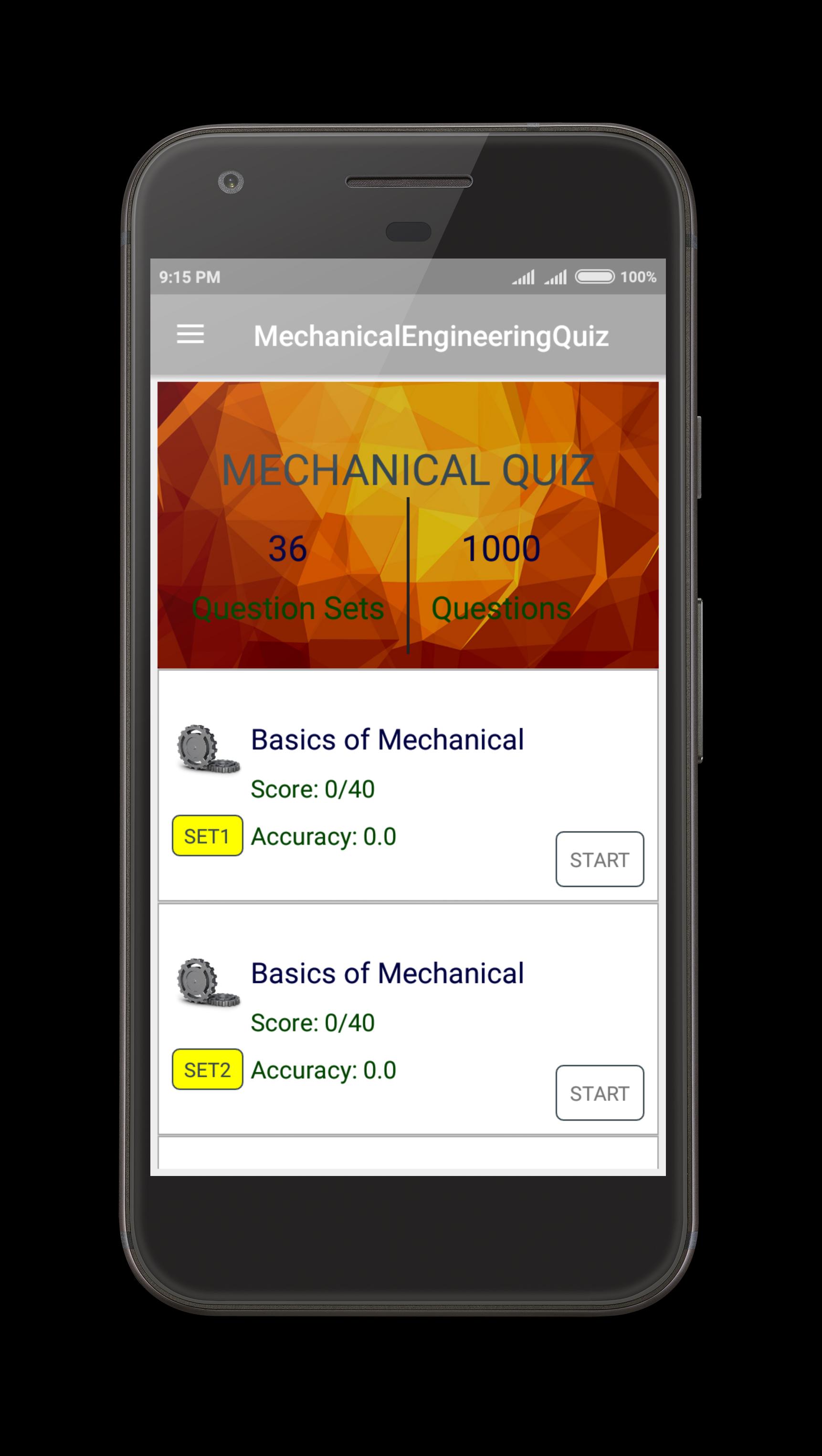 Mechanical Engineering MCQ APK for Android Download Mechanical Engineering MCQ APK for Android Download