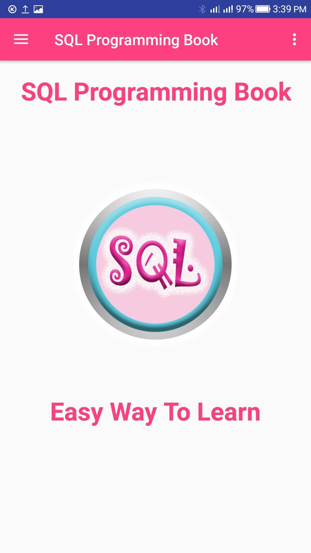 SQL Tutorial Book - MySQL Tutorial Beginners APK for Android Download SQL Tutorial Book - MySQL Tutorial Beginners APK for Android Download