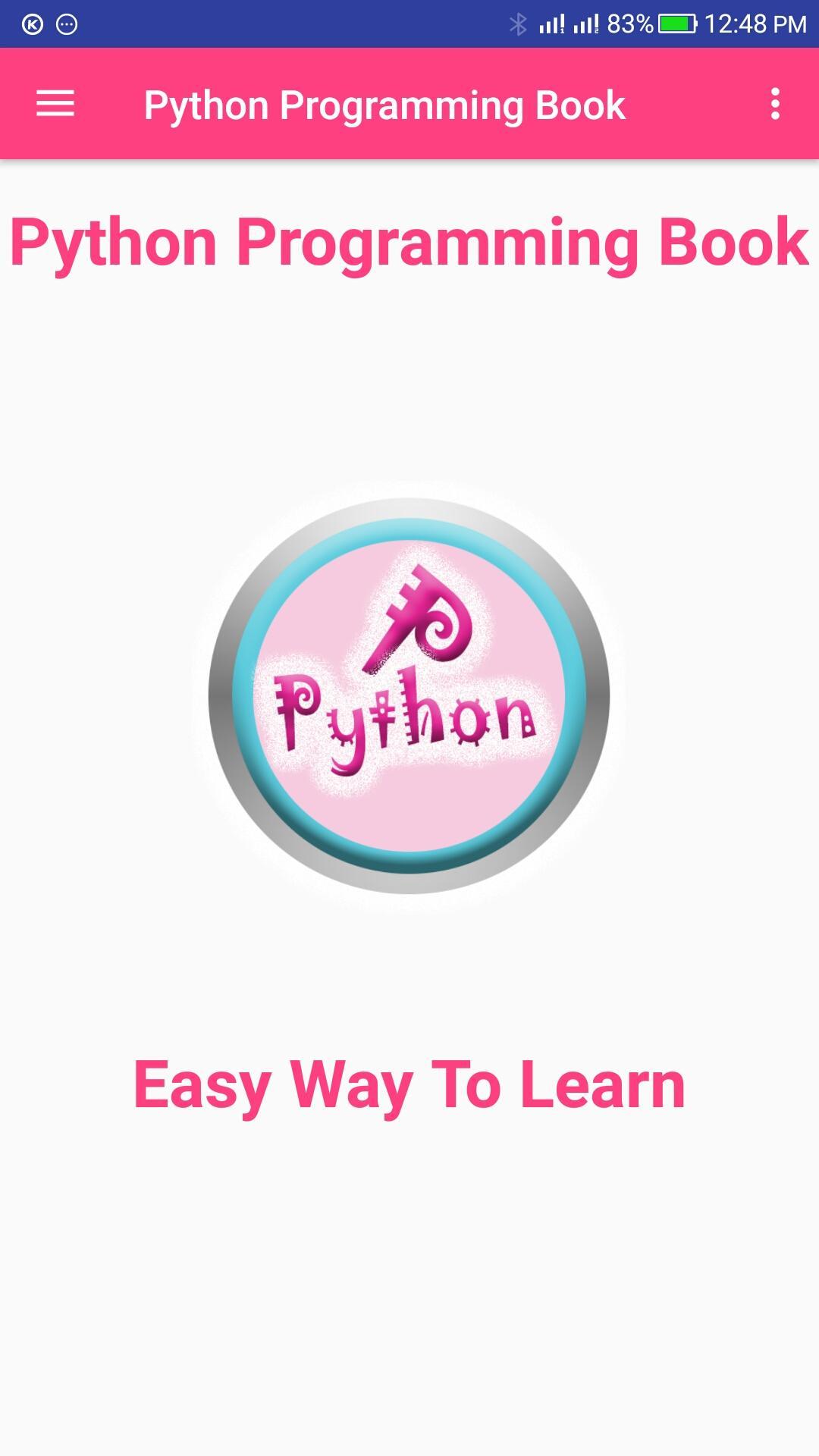 Python Programming Book APK for Android Download Python Programming Book APK for Android Download