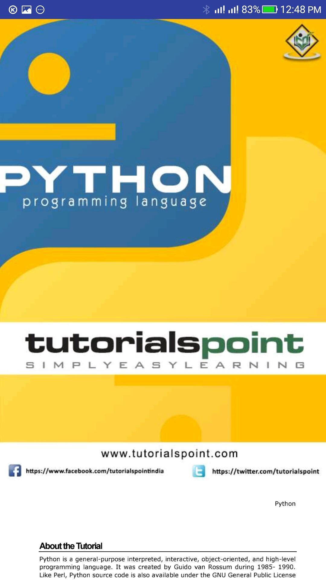 Python Programming Book APK für Android herunterladen Python Programming Book APK für Android herunterladen