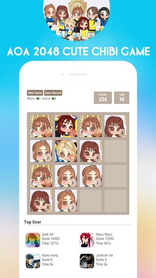 2048 AOA Chibi Version安卓版遊戲APK下載