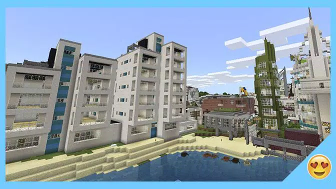 Minecraft City Layout