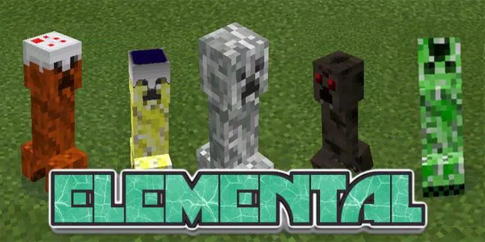 Minecraft Elemental Creepers