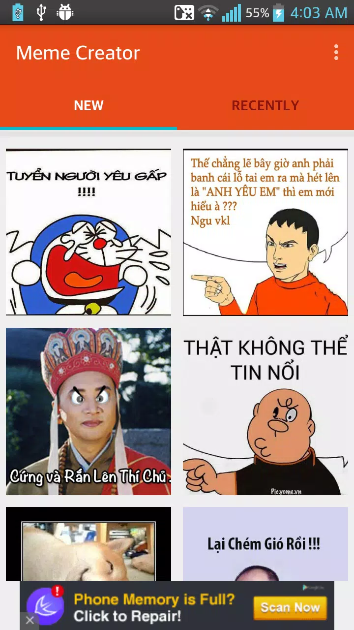 Sử dụng các công cụ để edit ảnh meme và mang đến nụ cười cho quý khách