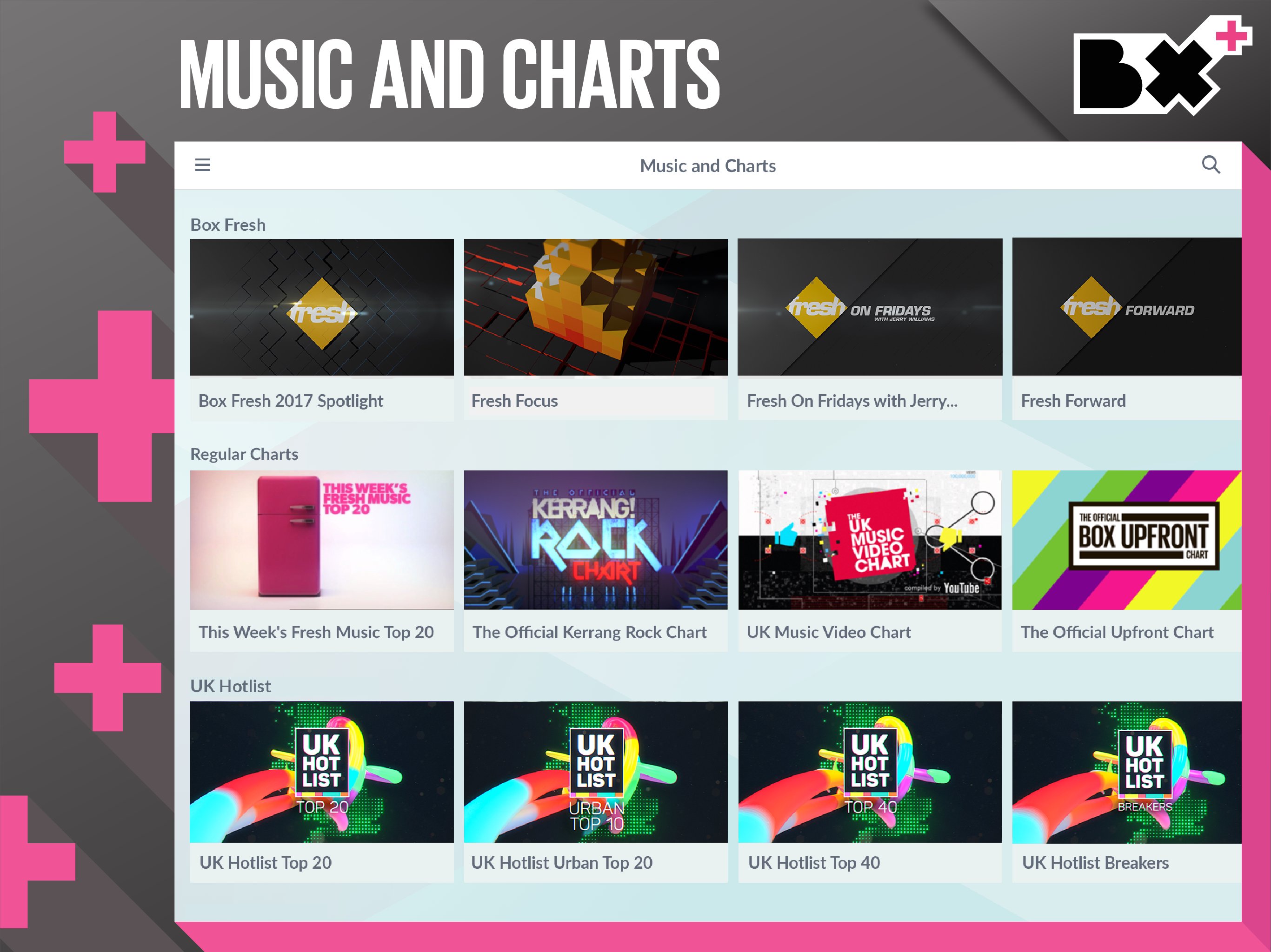 Box Plus. Music Videos & TV APK for Android Download