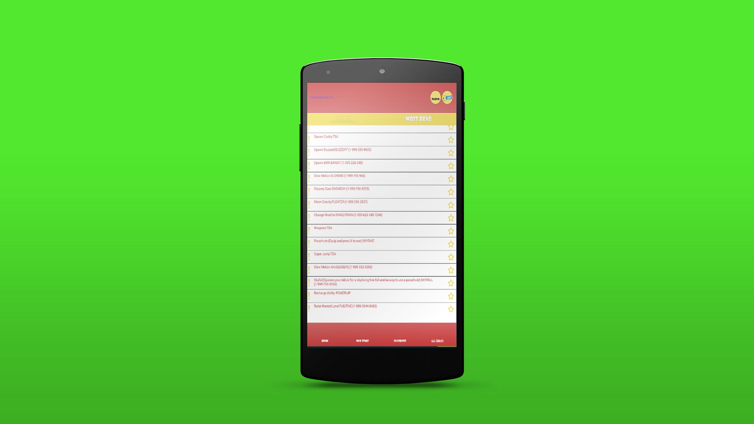 Cheats Codes GTA 5 PC APK For Android Download cheats-codes-gta-5-pc-apk-for-android-download