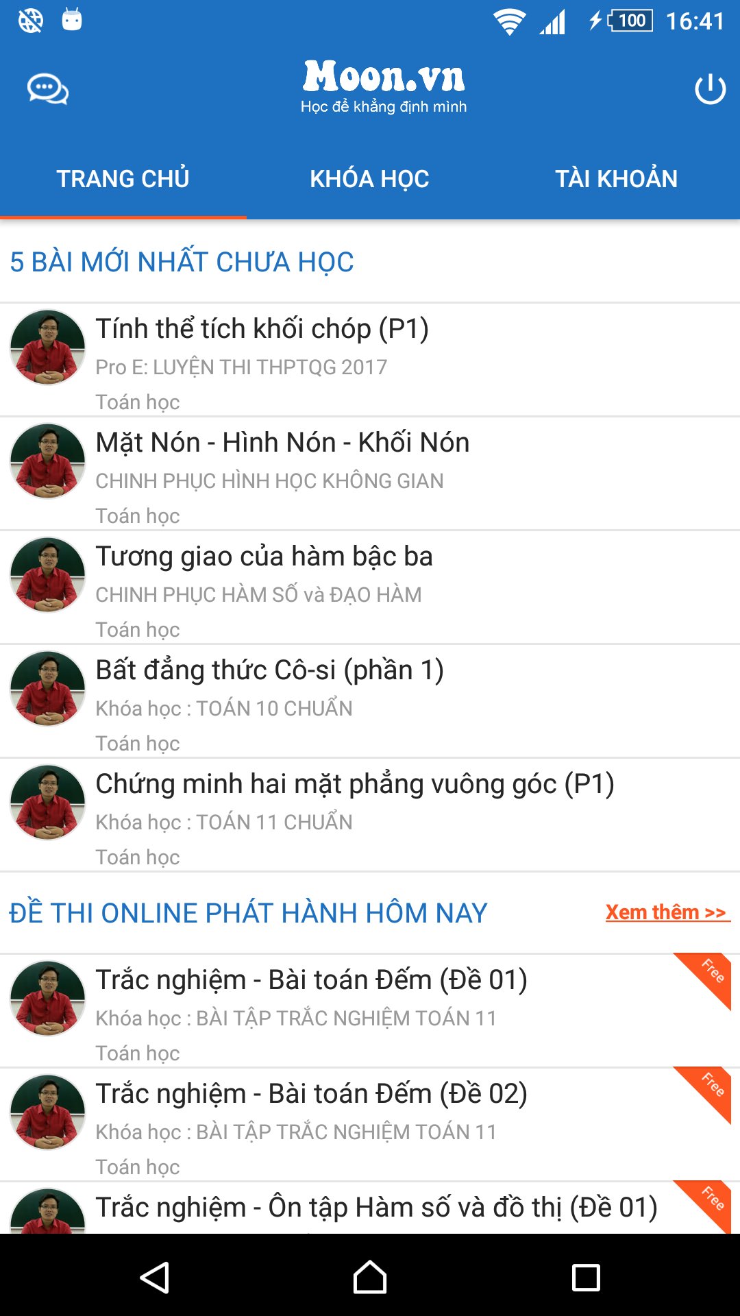 Tải xuống APK Moon.vn cho Android