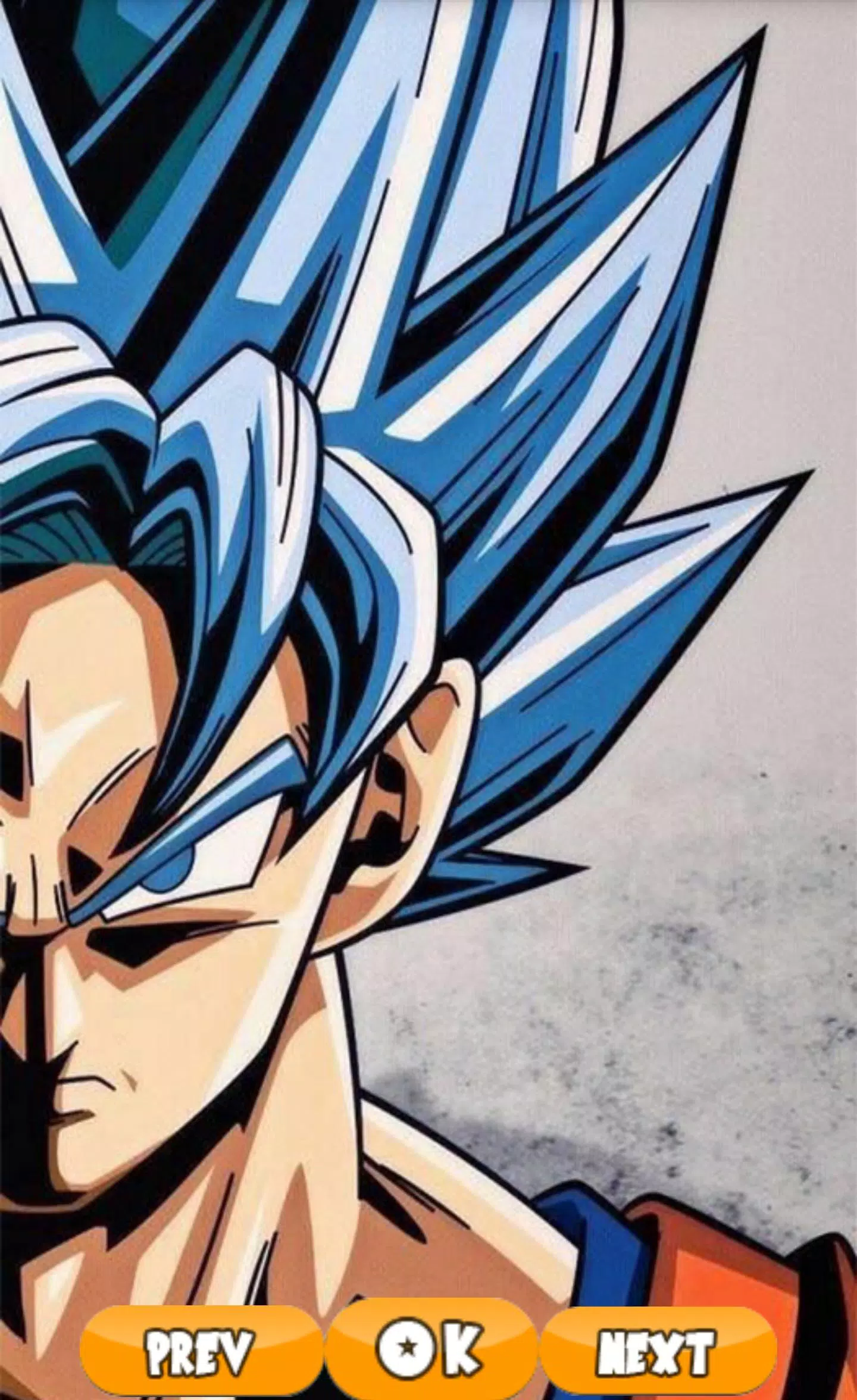 Goku Super Saiyan 1 Face
