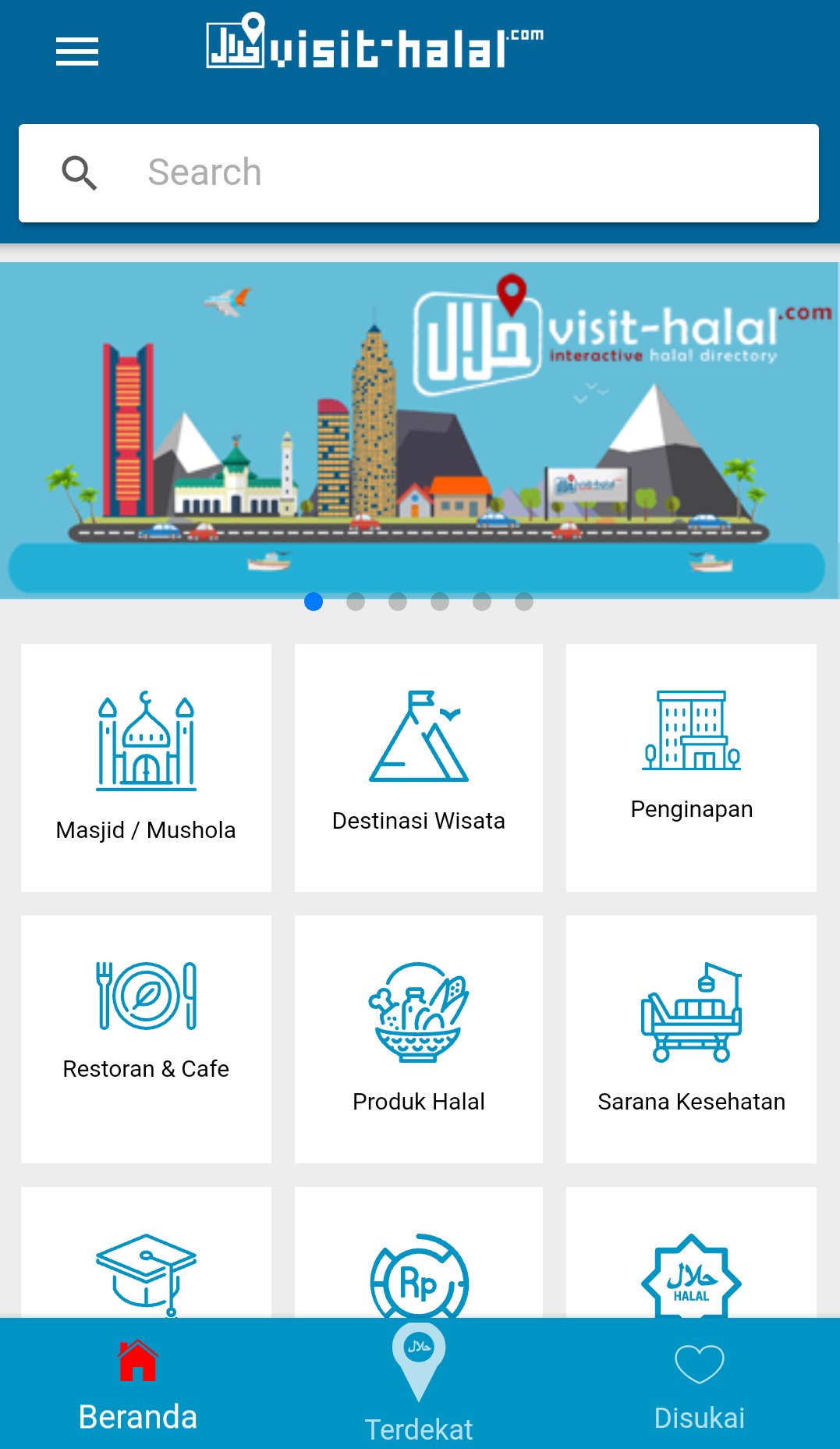 ดาวน์โหลด Visit Halal APK สำหรับ Android