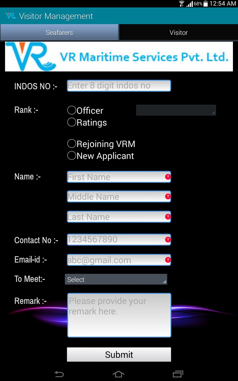 Download Visitor Management (VRM) Latest Version 3.0.2 Android APK File