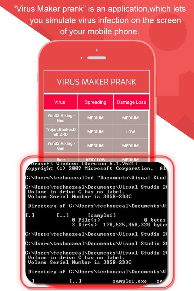 Download Virus Maker Prank Latest Version 1.0 Android APK File