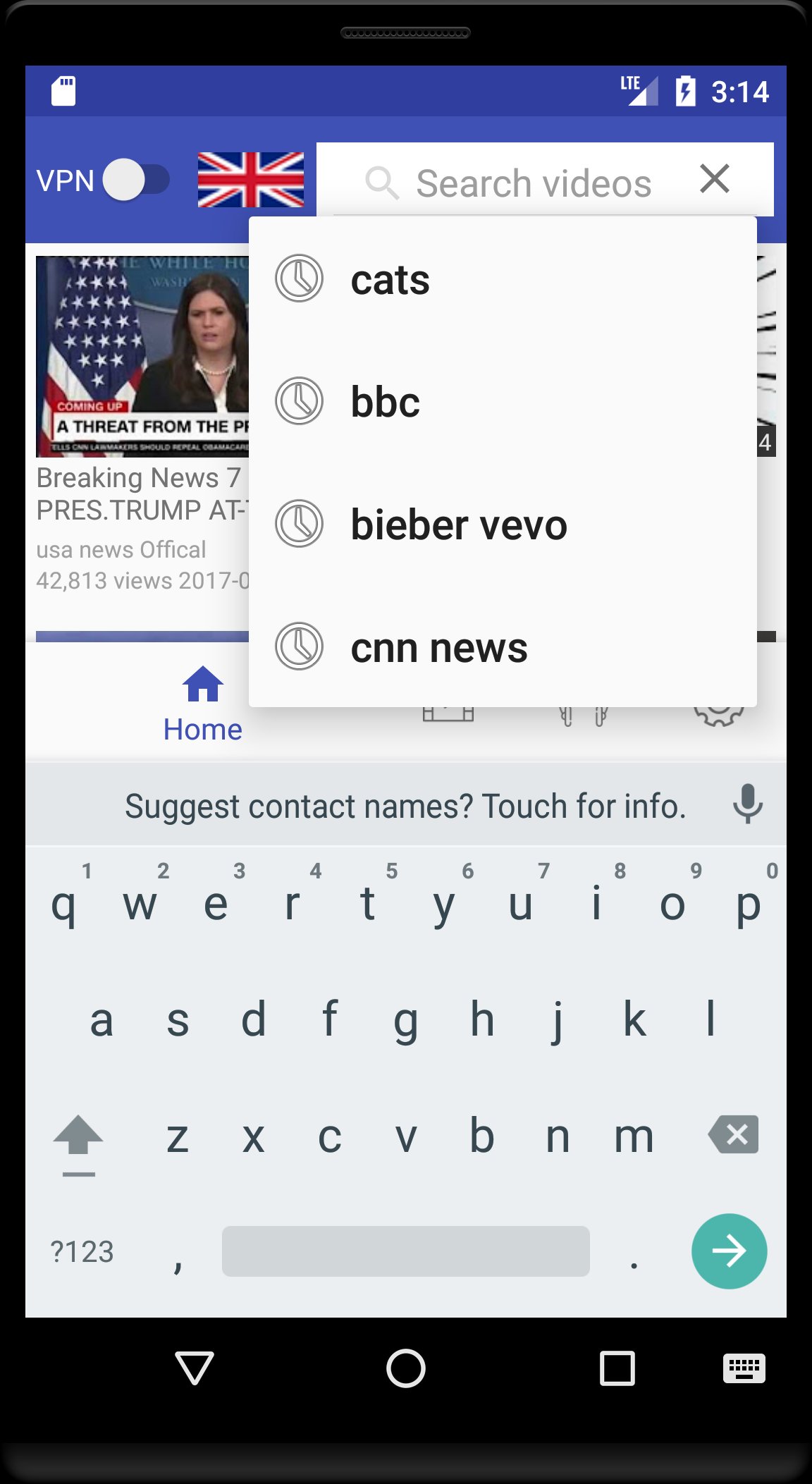 Free VPN Video Player APK for Android Download