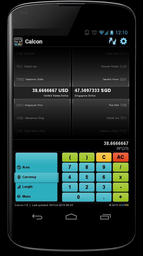 Calculate & Convert (Calcon) APK for Android Download