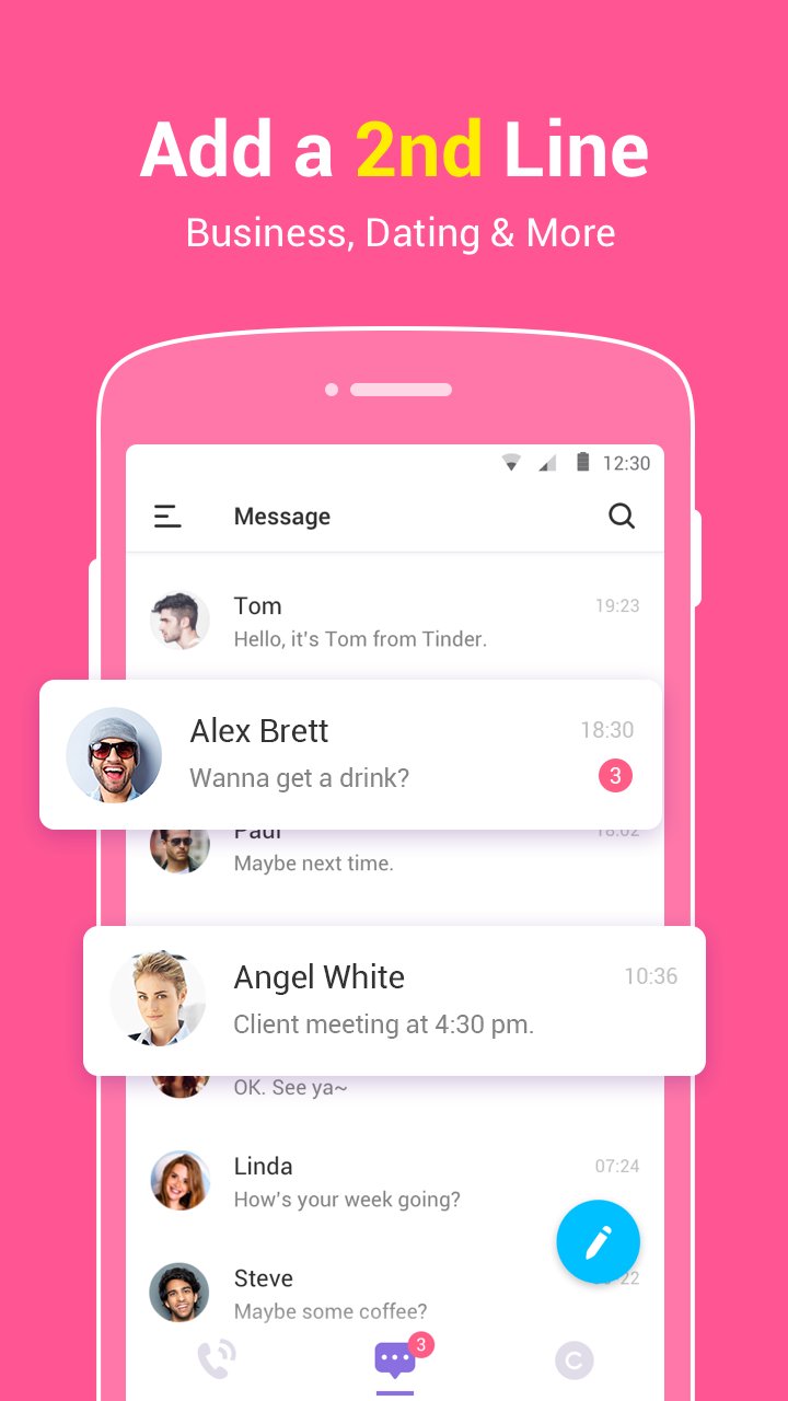 Download 2Line -Second Phone Number, Free 2nd New Line App Latest ...
