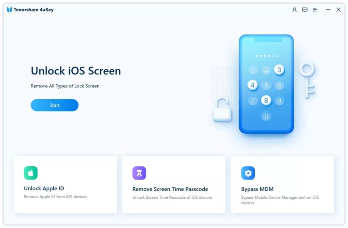 4uKey (iOS) for PC Windows 3.2.3 Download