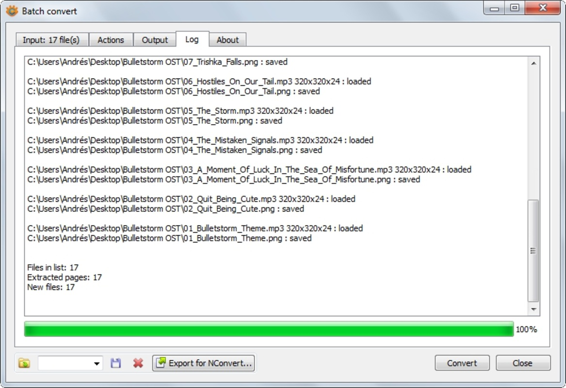 XnConvert for PC Windows 1.105.0 Download