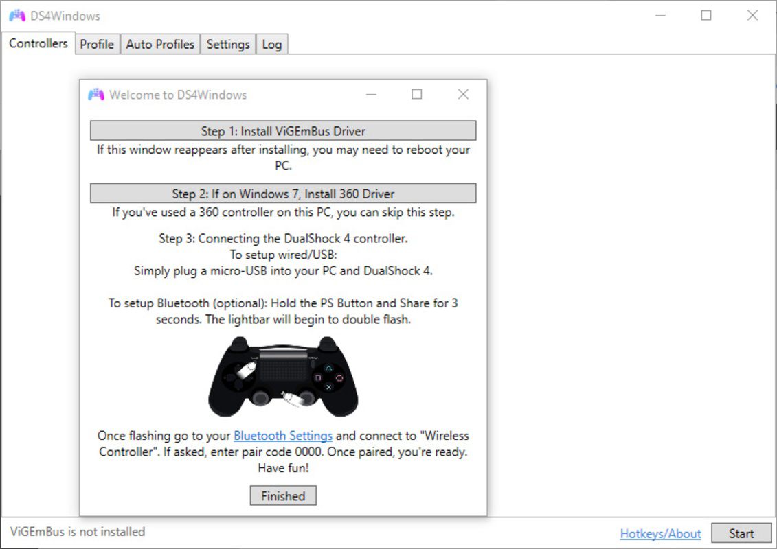 DS4Windows for PC Windows 3.3.3 Download