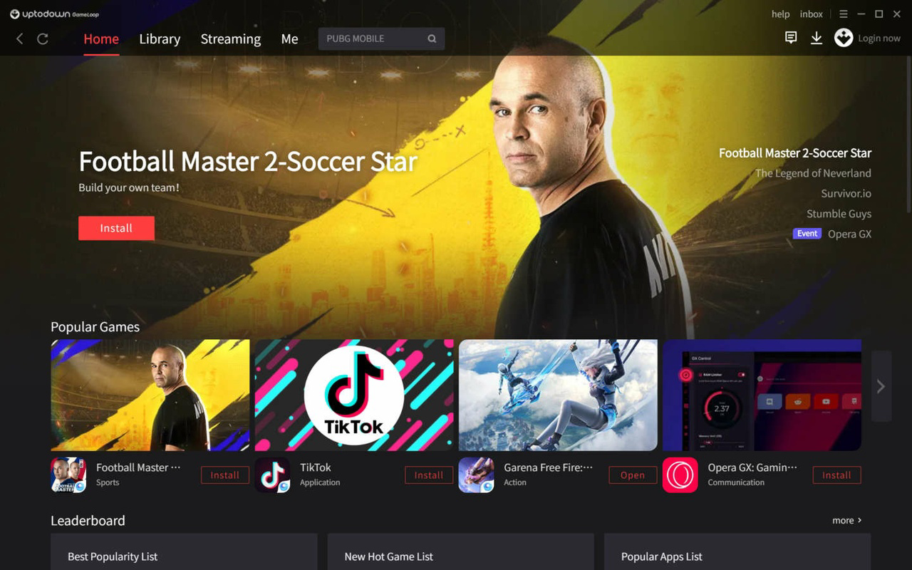 Uptodown GameLoop for PC Windows 1.0.01 Download