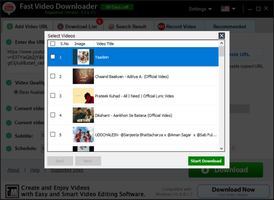 Fast Video Downloader for PC Windows 4.0.0.74 Download