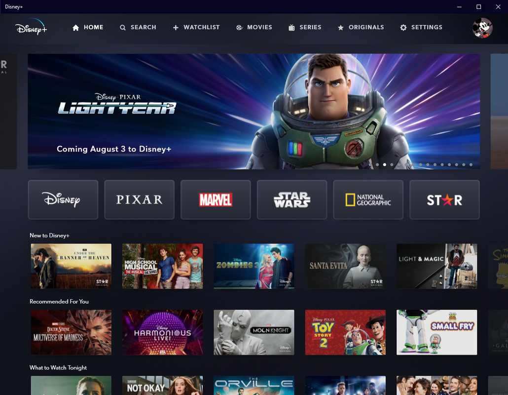 Disney+ for PC Windows 2024.3.211.0 Download