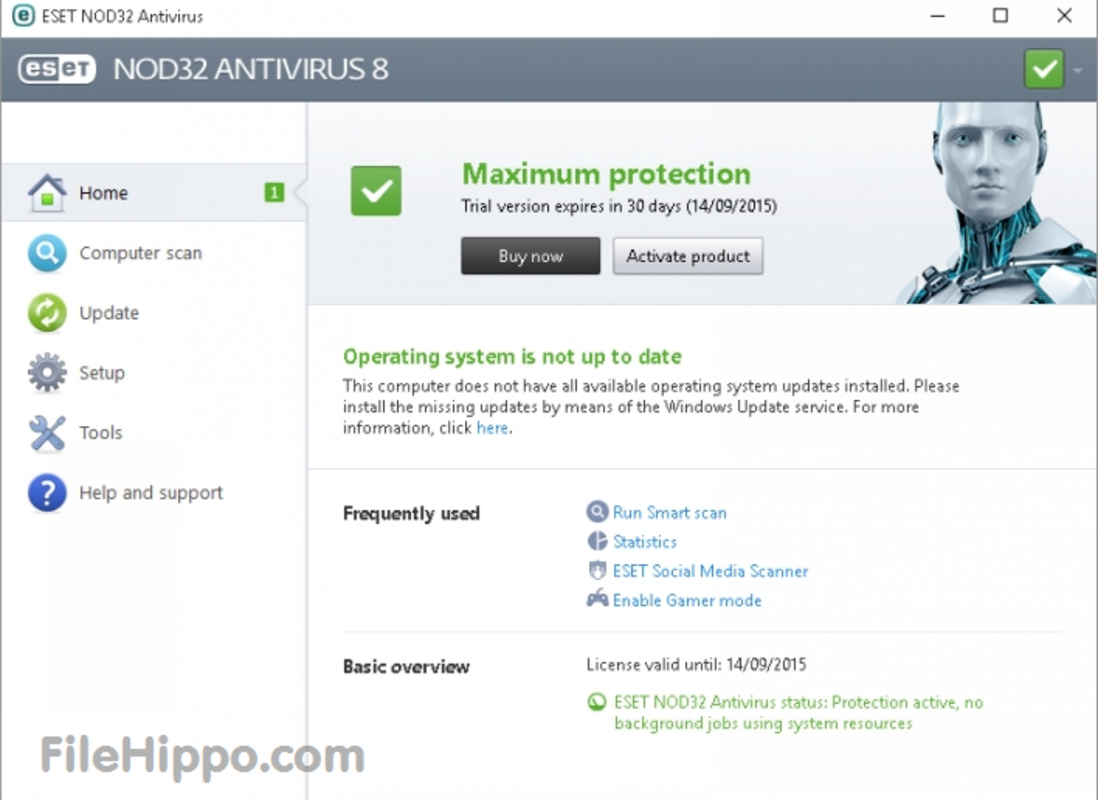 Download NOD32 Antivirus Latest 18.1.10.0 for Windows PC
