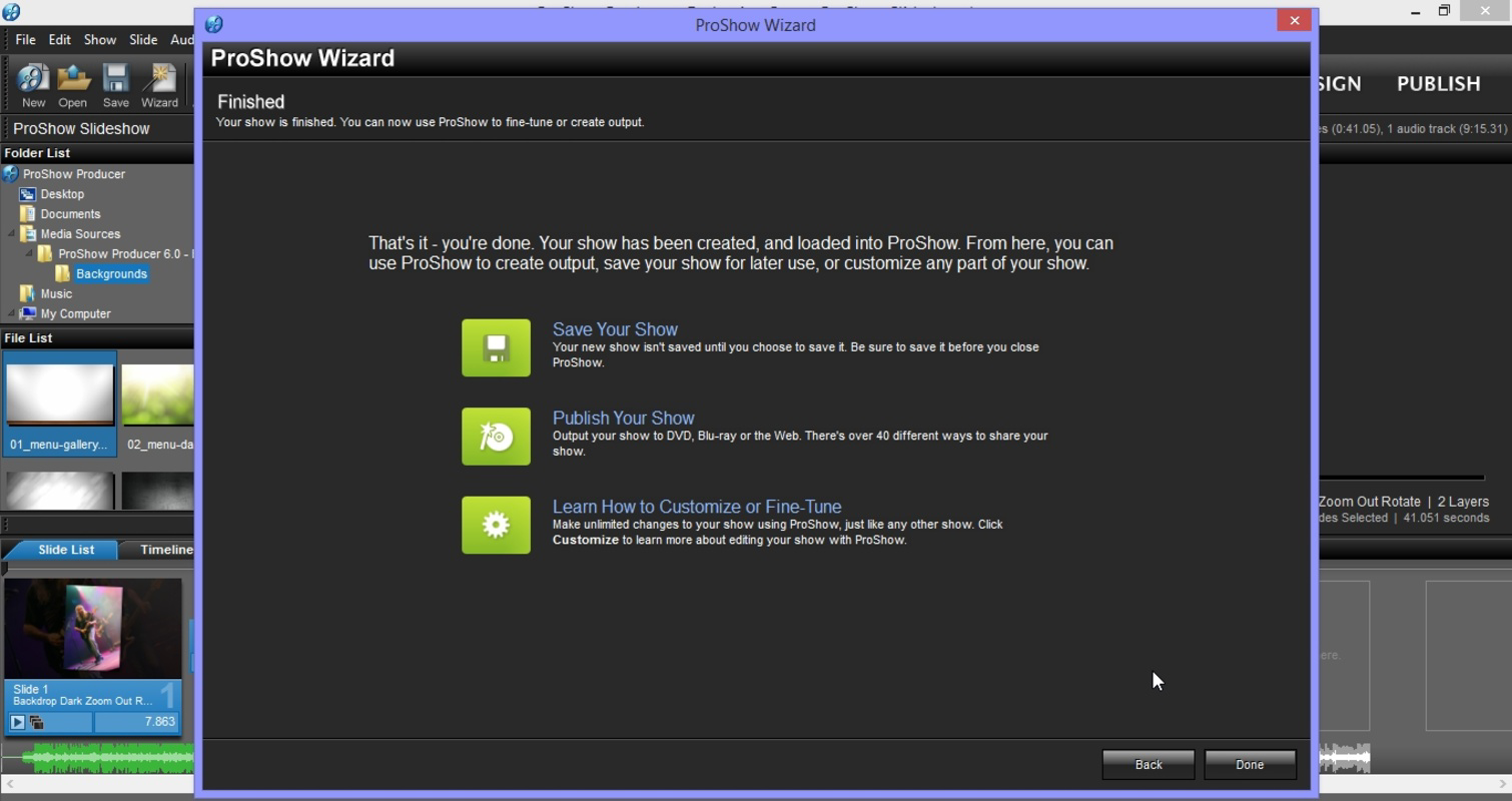 Proshow Producer for PC Windows 9.0.3797 Download