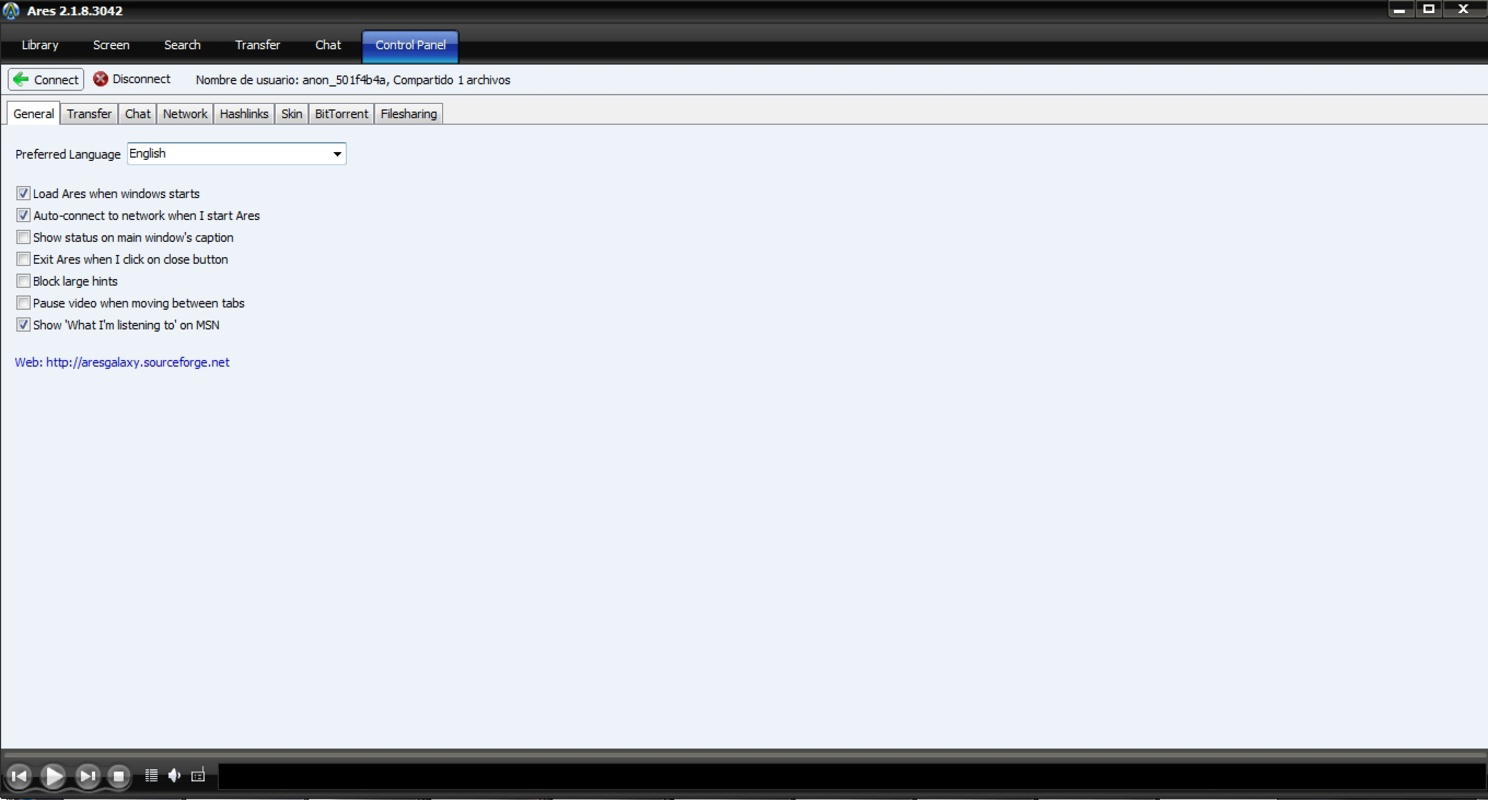 Ares for PC Windows 2.5.8 Download