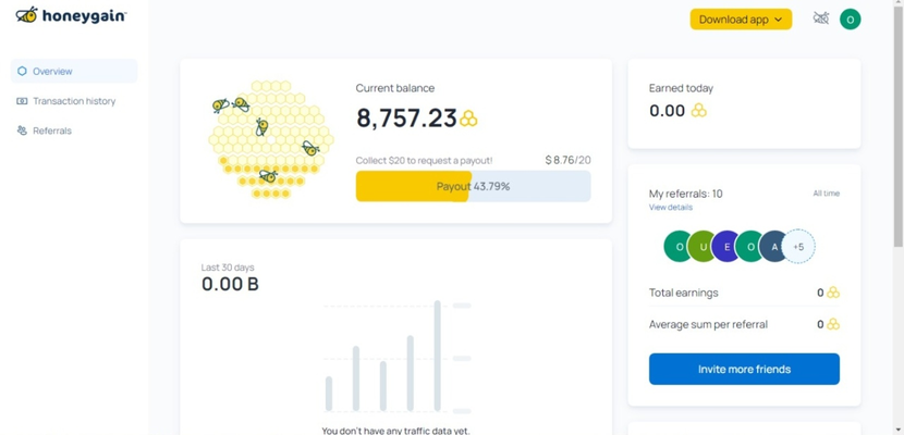 HoneyGain for PC Windows 1.5.0 Download