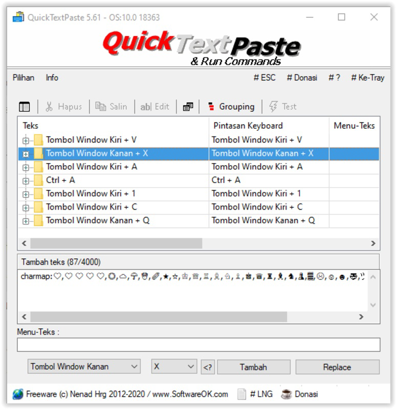 QuickTextPaste for PC Windows 9.33.0.0 Download