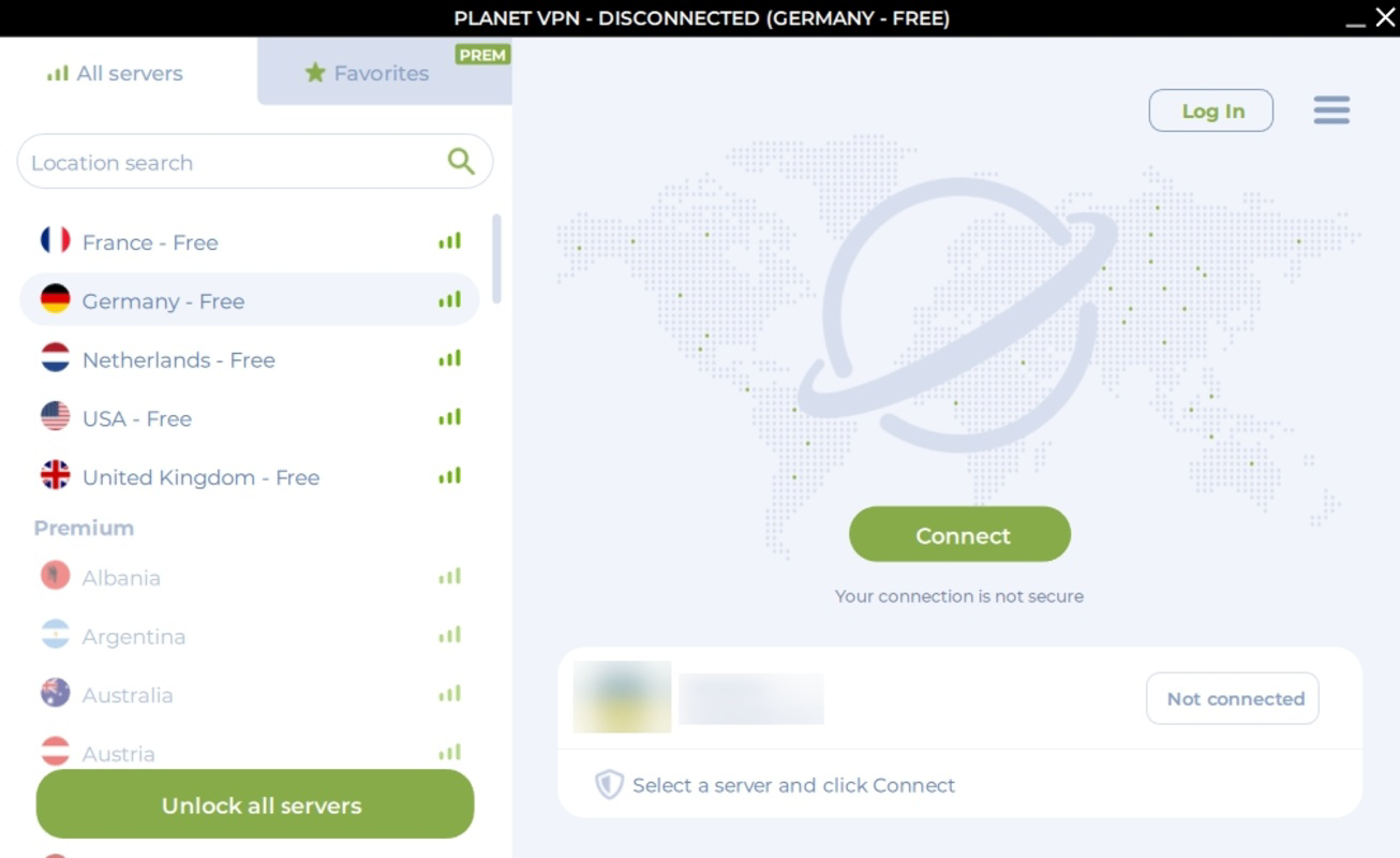 Planet VPN - Free VPN Proxy 2.1.19.1 for Windows PC