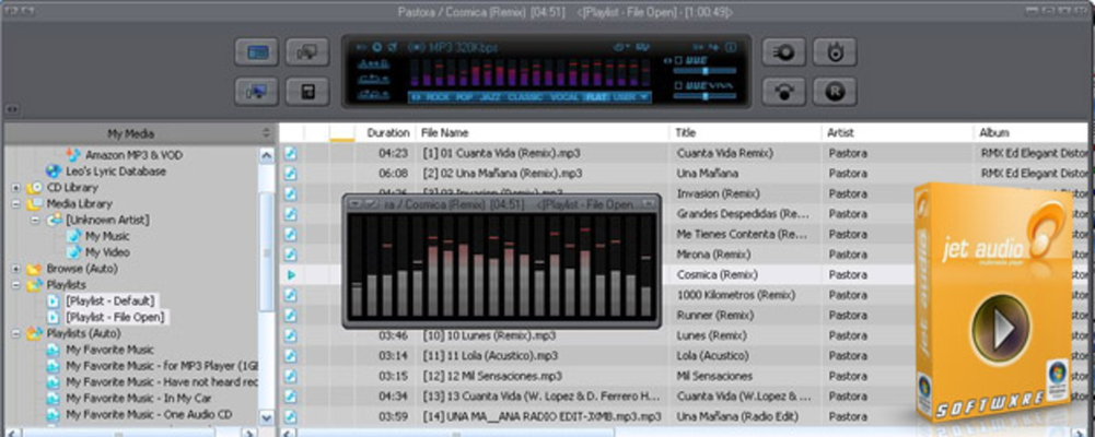 JetAudio for PC Windows 8.1.11 Download