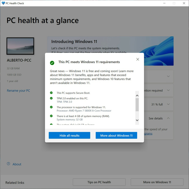 PC Health Check for PC Windows 4.0 Download