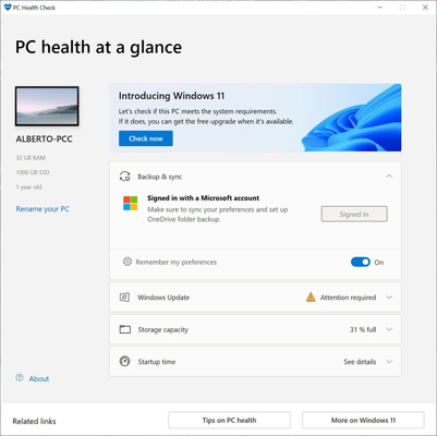 PC Health Check for PC Windows 4.0 Download