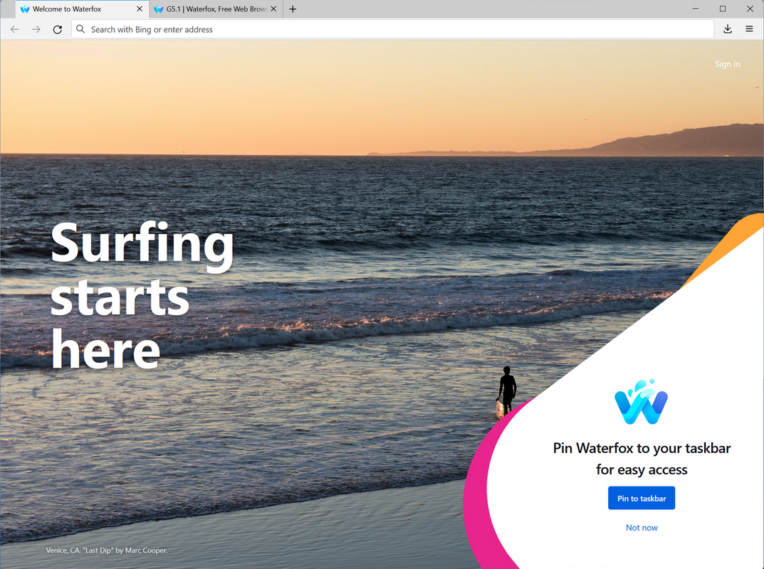 Waterfox for PC Windows 6.6.2 Download