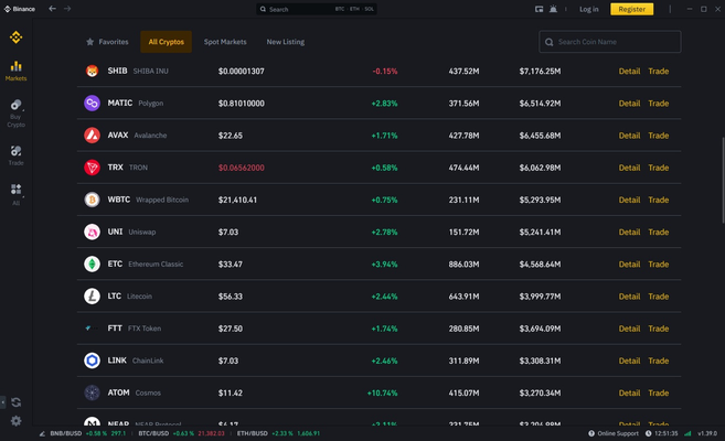 Binance for PC Windows 1.39 Download