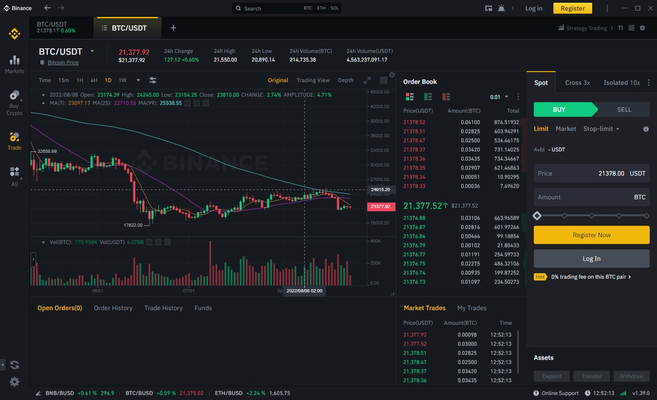 Binance for PC Windows 1.39 Download