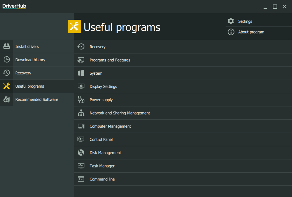 Download DriverHub Latest 1.3.13 for Windows PC