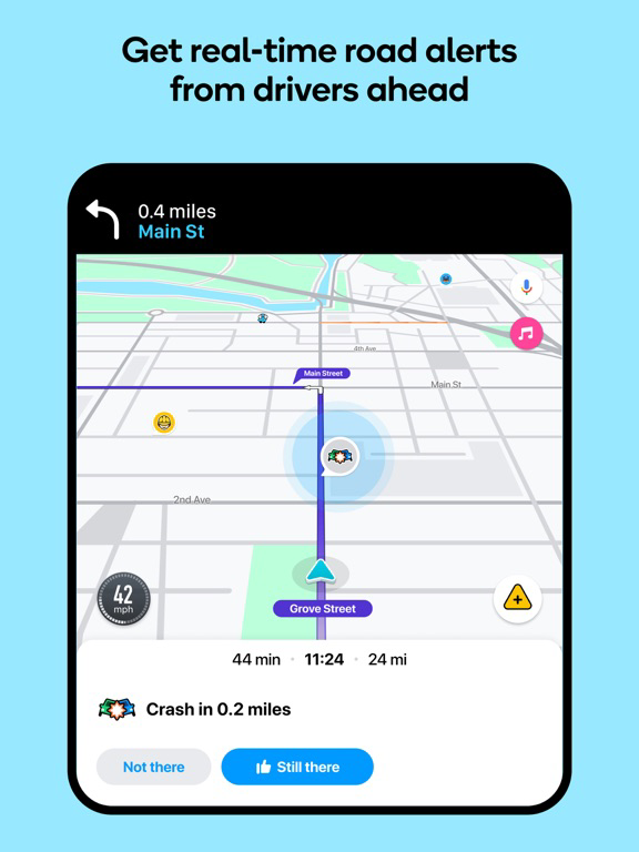 Waze Navigation & Live Traffic for iOS (iPhone/iPad) - Free Download at ...